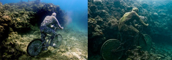 Cancun Underwater Sculpture Museum | Amusing Planet